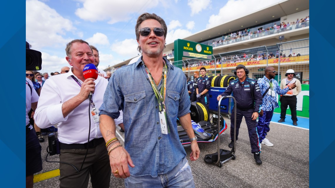Movie stars seen at the F1 track at Austin's COTA | kvue.com