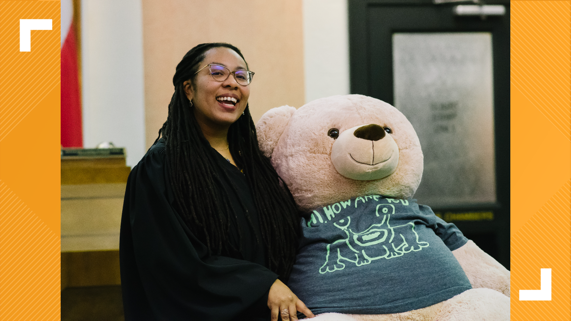 This Travis County judge presides over a historic courtroom. She's also ...