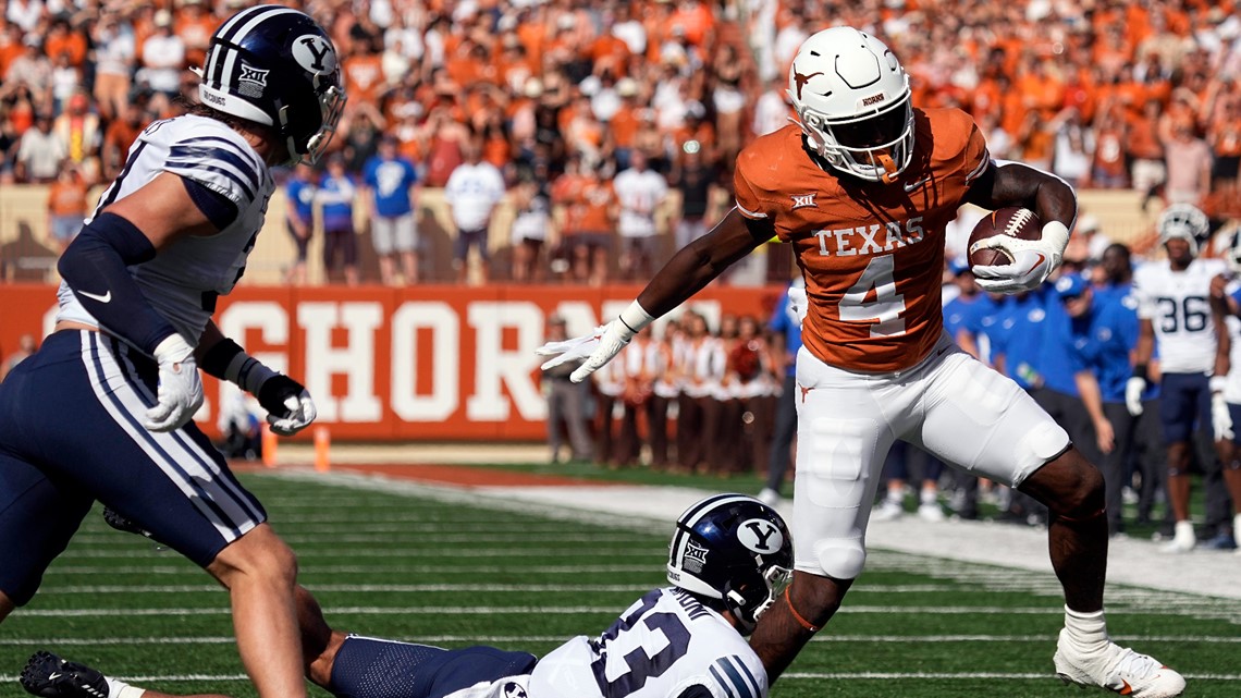 Texas Longhorns starting running back CJ Baxter out for season | kvue.com