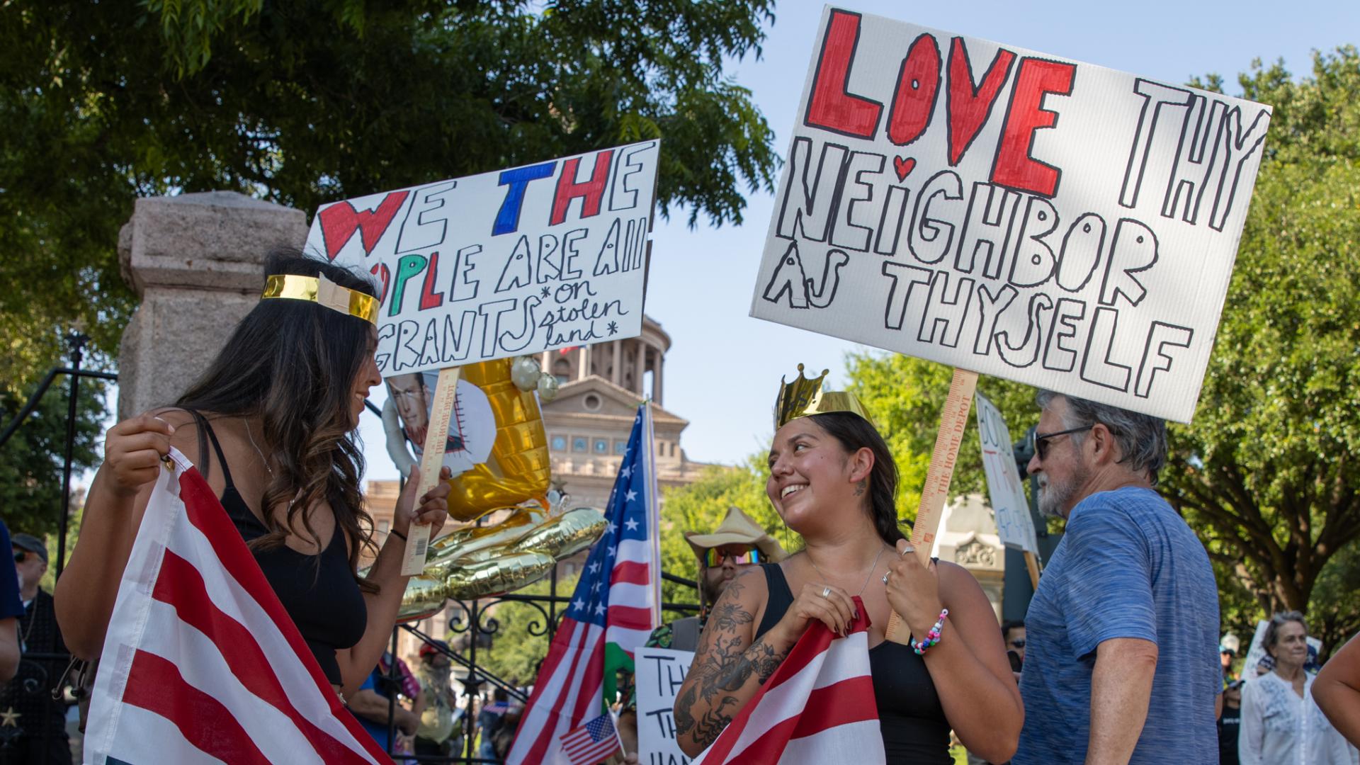 Austin protest: Thousands gather for 'No Kings' protests | kvue.com