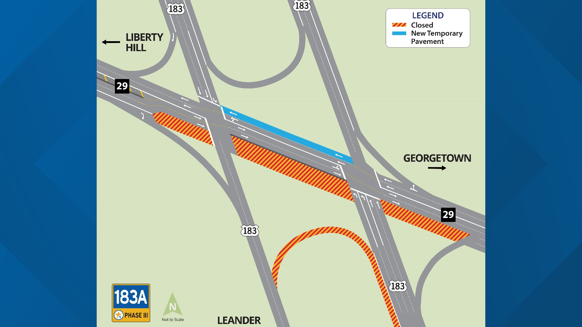 Part of State Highway 29 to be shut down for new bridge construction ...