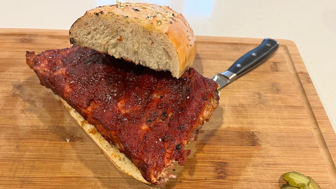 Pork Rib Sandwich recipe | Gameday Grilling tailgating tips | kvue.com