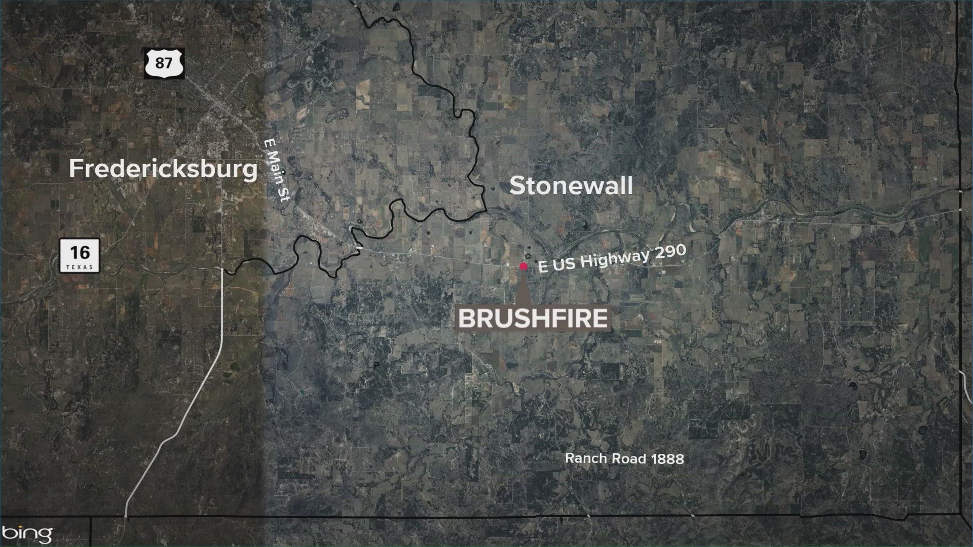 US 290 reopens as crews contain brush fire near Fredericksburg | kvue.com