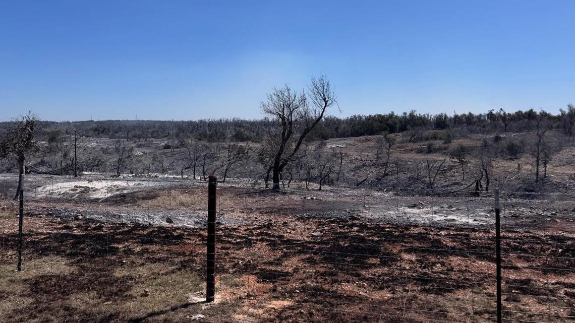 Crews battle massive Crabapple Fire in Gillespie County, Texas | kvue.com