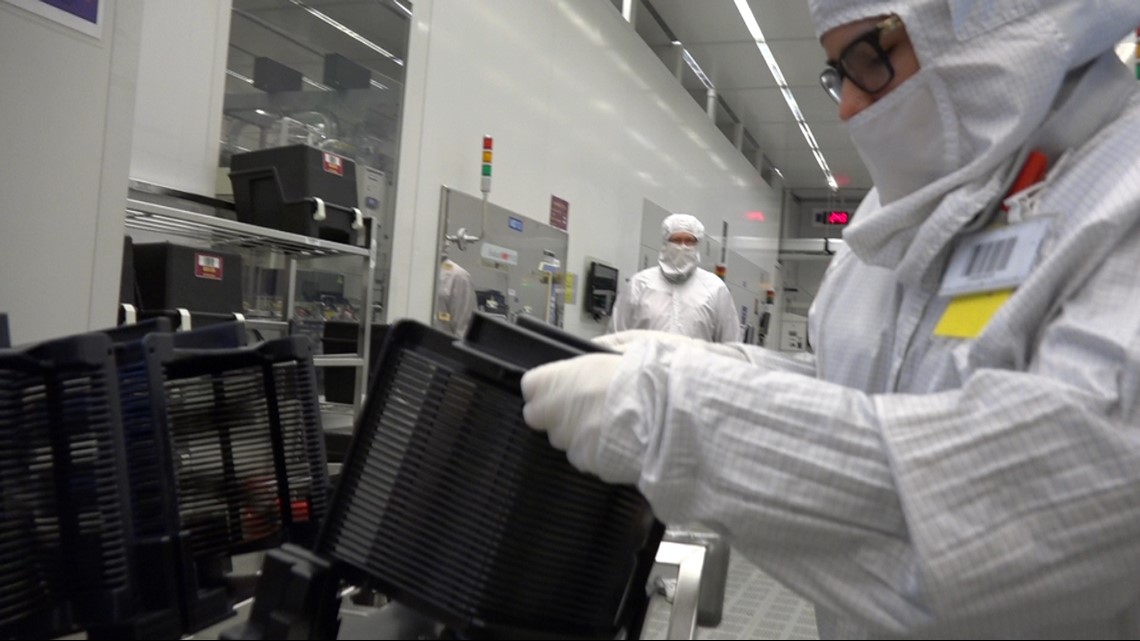 Inside a semiconductor chip fab: Austin makes some of the world's most ...