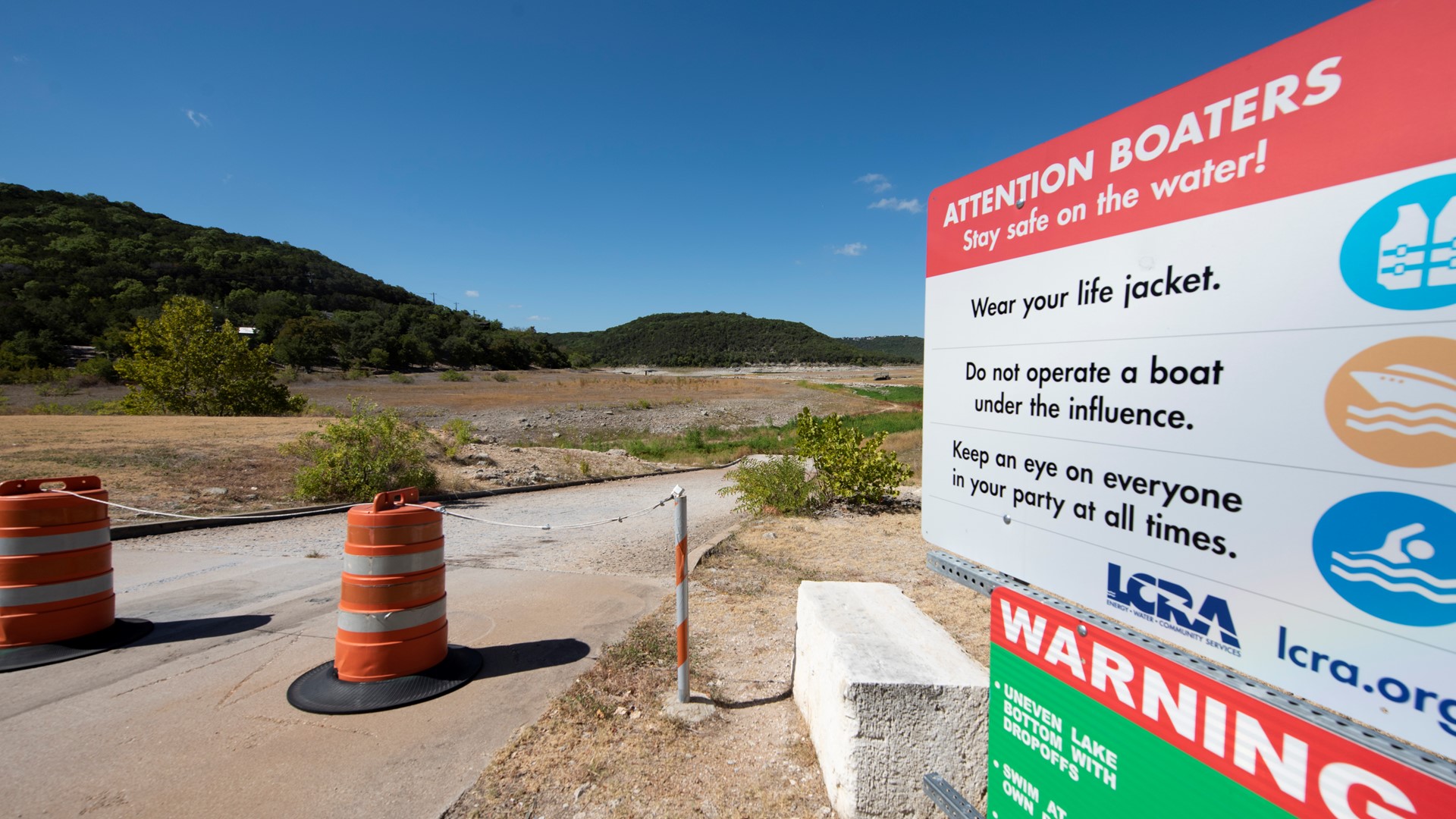 PHOTOS: Drought causes low water levels on Lake Travis | kvue.com