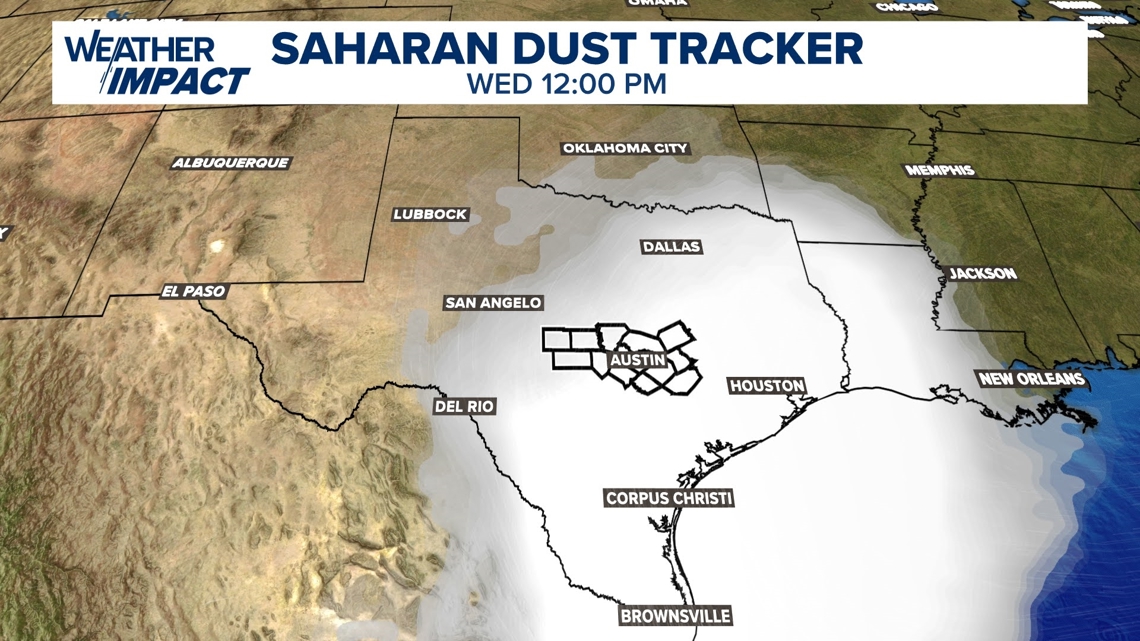 Austin-area weather: The hidden benefits of Saharan dust | kvue.com