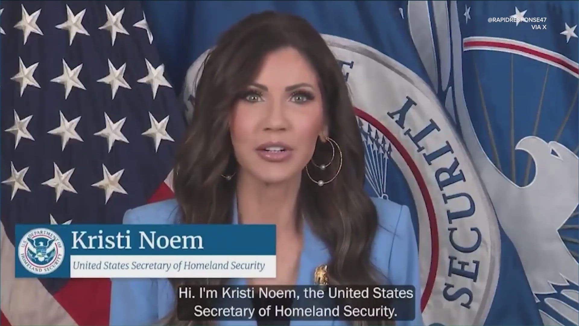 Why Austin's airport won't show Kristi Noem's video blaming Democrats ...