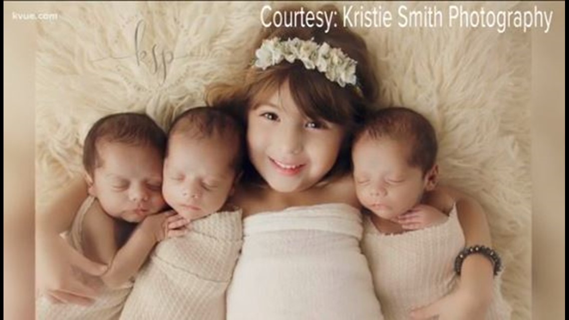 Central Texas family adjusts to daily life after rare, natural birth of ...