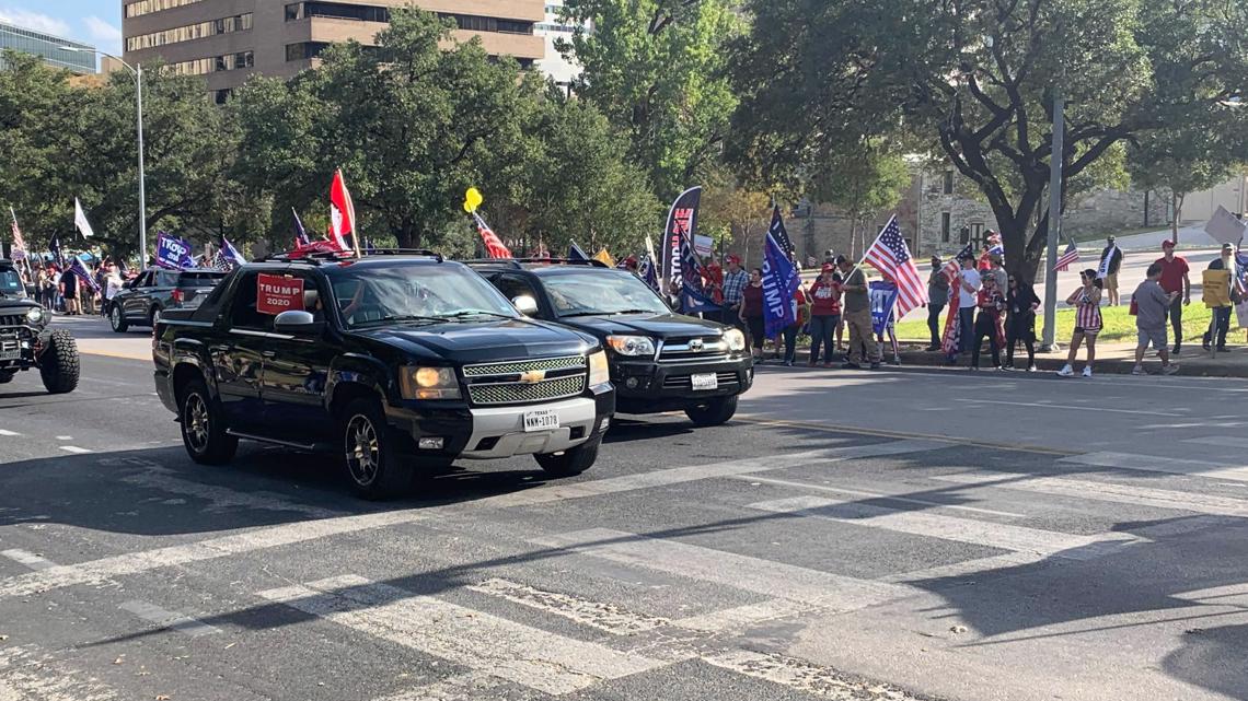 Trump protest in Austin after 2020 election results | kvue.com