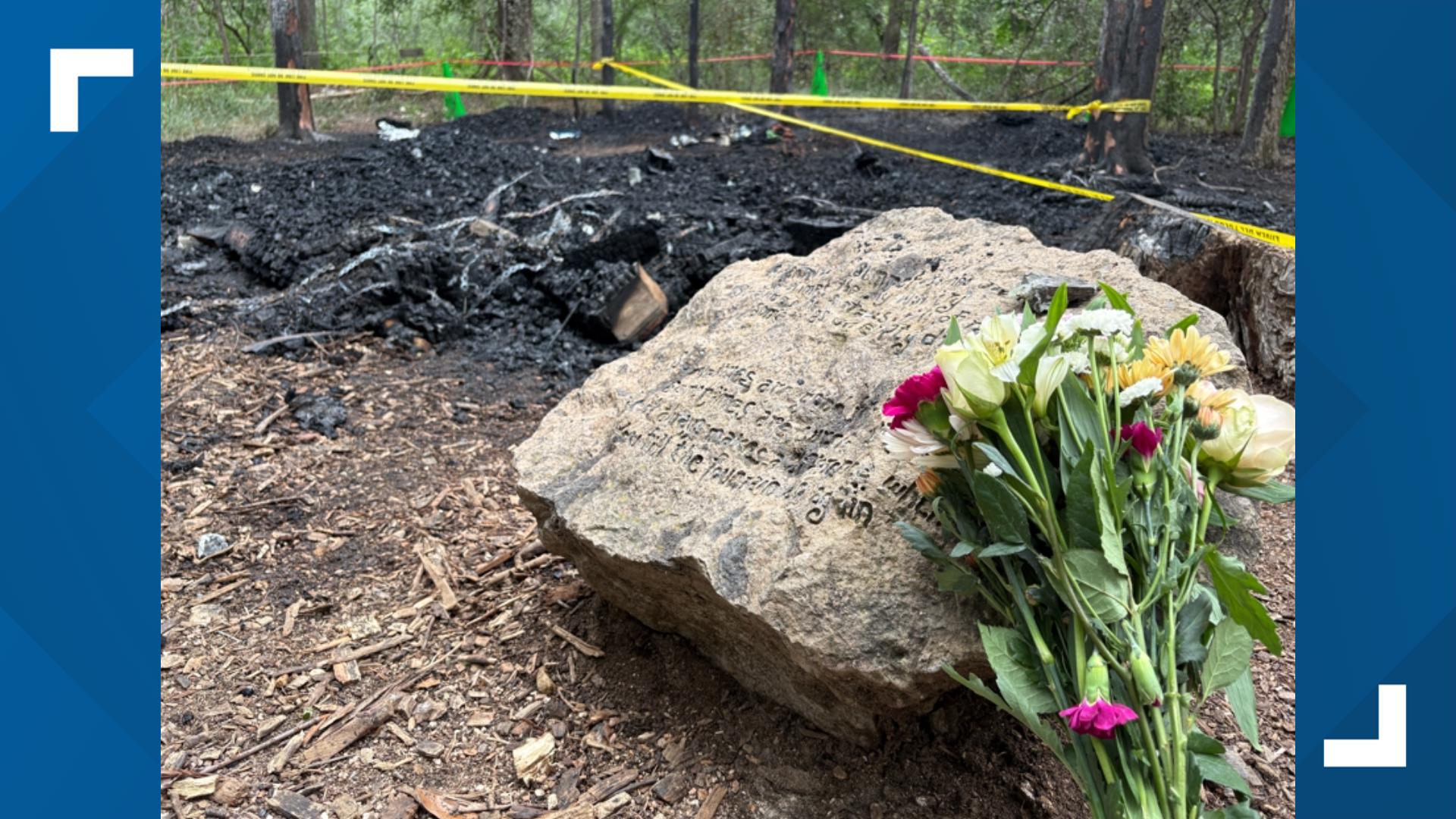 Pease Park troll destroyed in fire | kvue.com