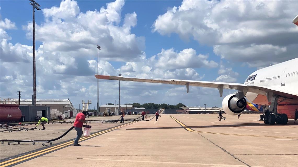 Austin Airtanker Base opens to assist with wildfire activity across ...