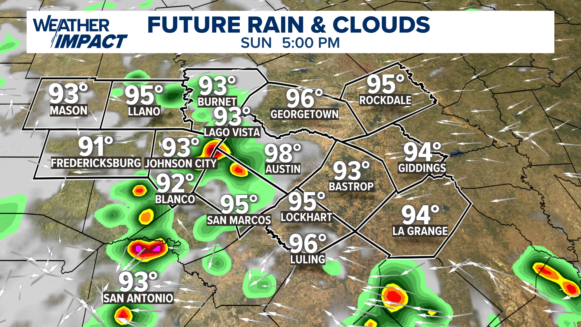 Austin-area weather: Heat Advisory for Saturday afternoon | kvue.com