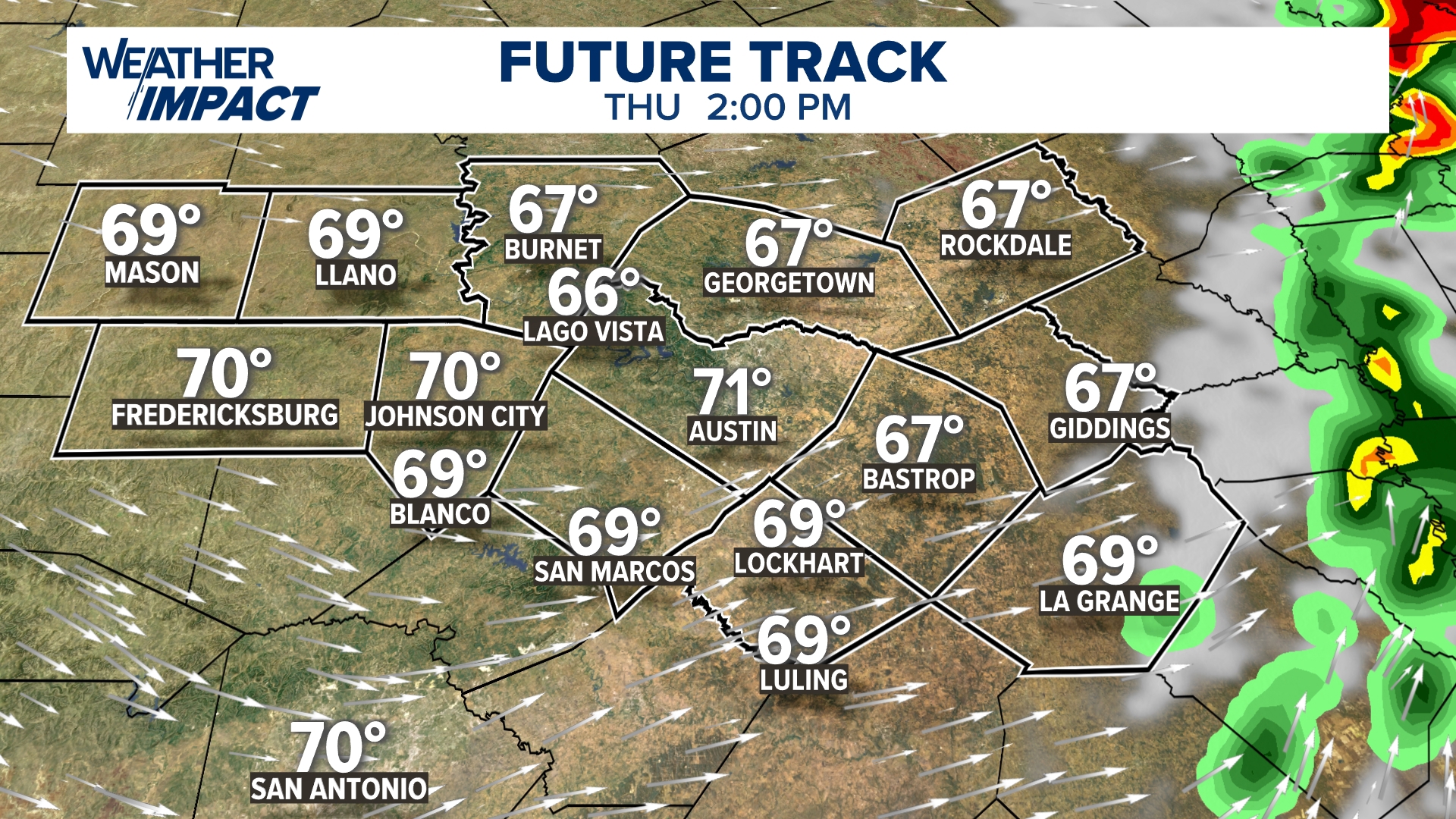 UT vs. Clemson weather: Sunny skies with highs in the 60s | kvue.com
