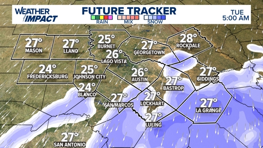 Will it snow in Austin? Winter Storm Warning issued: Latest forecast ...