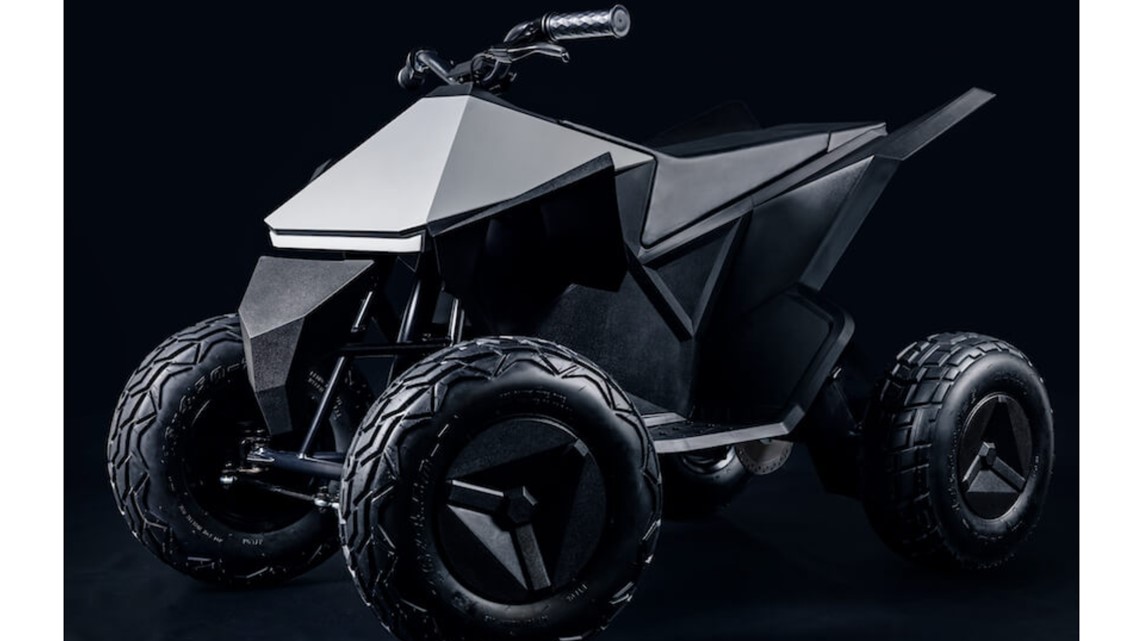 Tesla cyberquad atv price store