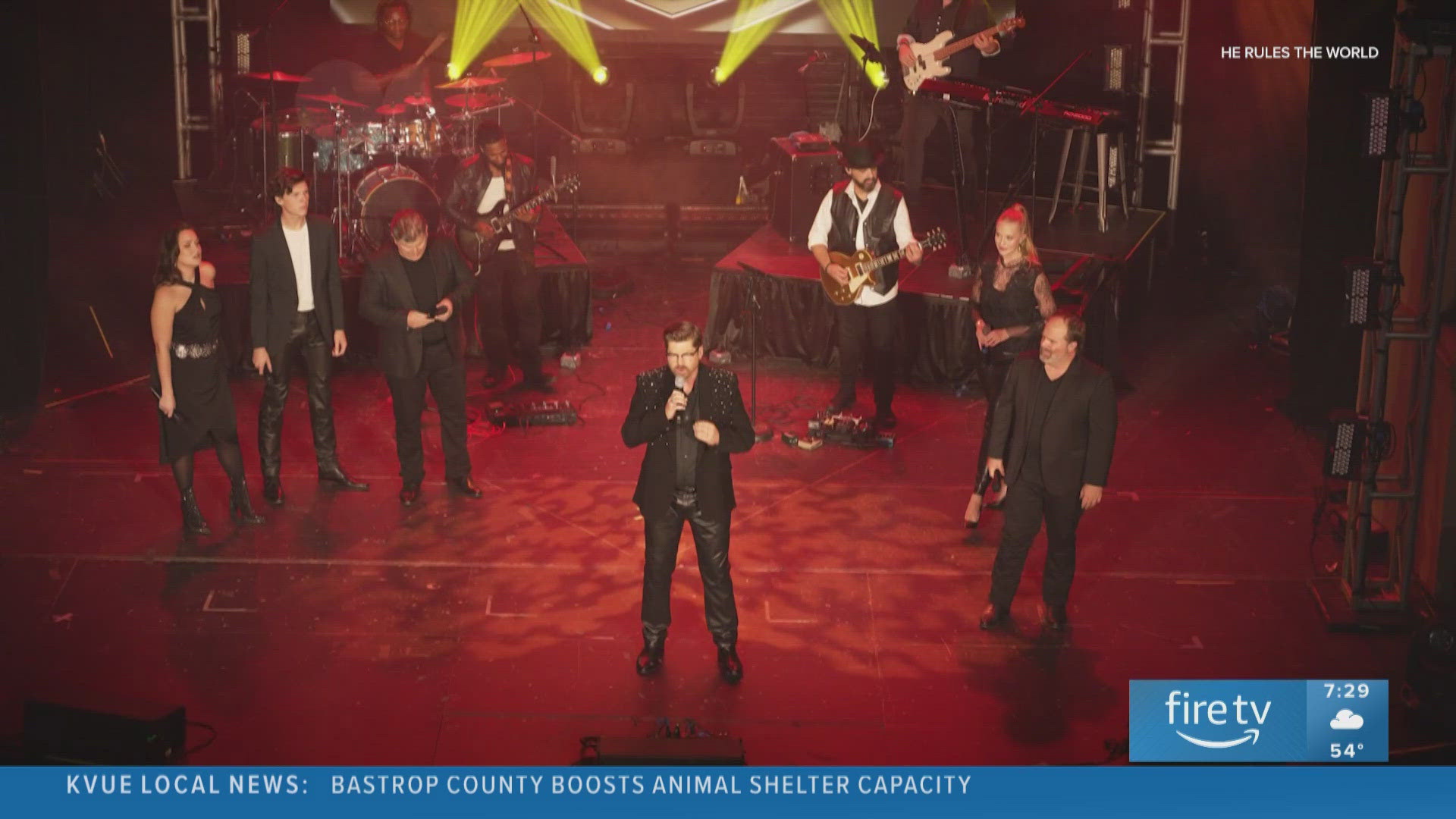 'He Rules the World' is a family-friendly rock concert at Mozart's Lake ...