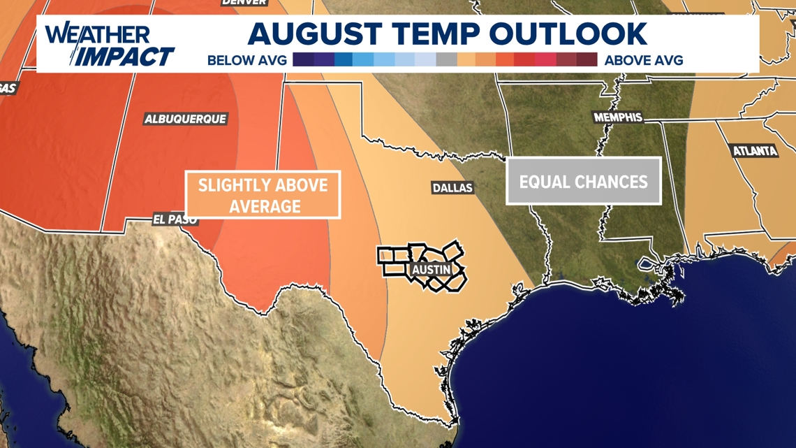 Central Texas weather update: August outlook | kvue.com