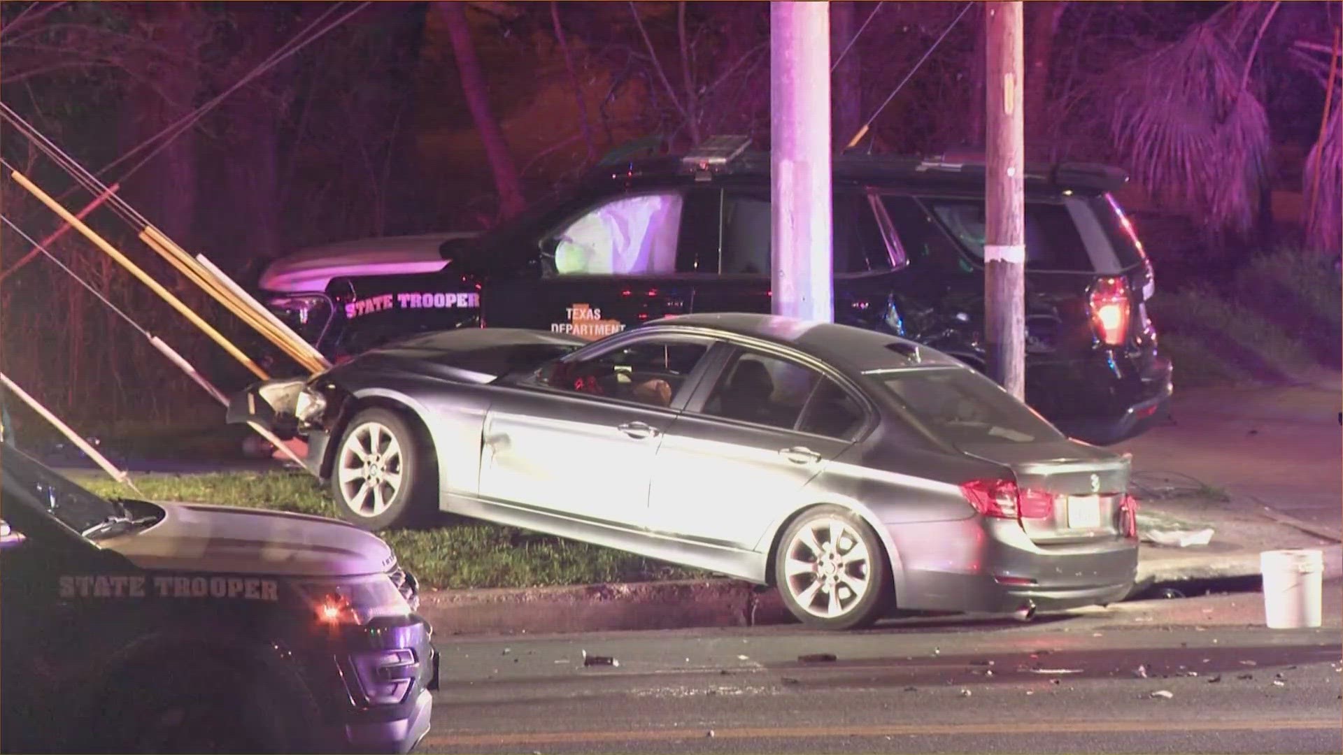 Texas DPS trooper crashes into car near Downtown Austin | kvue.com