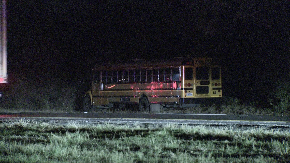 1 student sent to hospital after crash involving school bus in Elgin ...