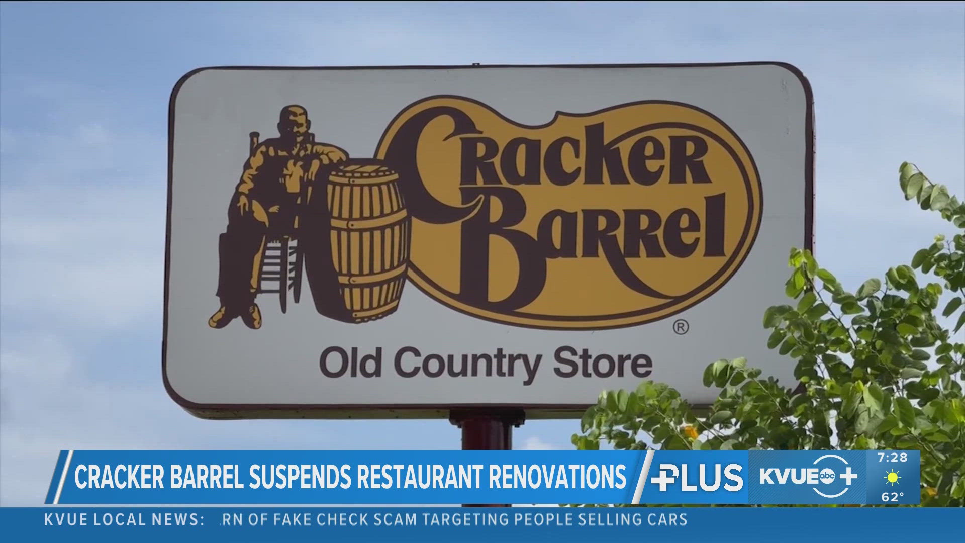 Cracker Barrel cancels restaurant renovations after receiving backlash | kvue.com