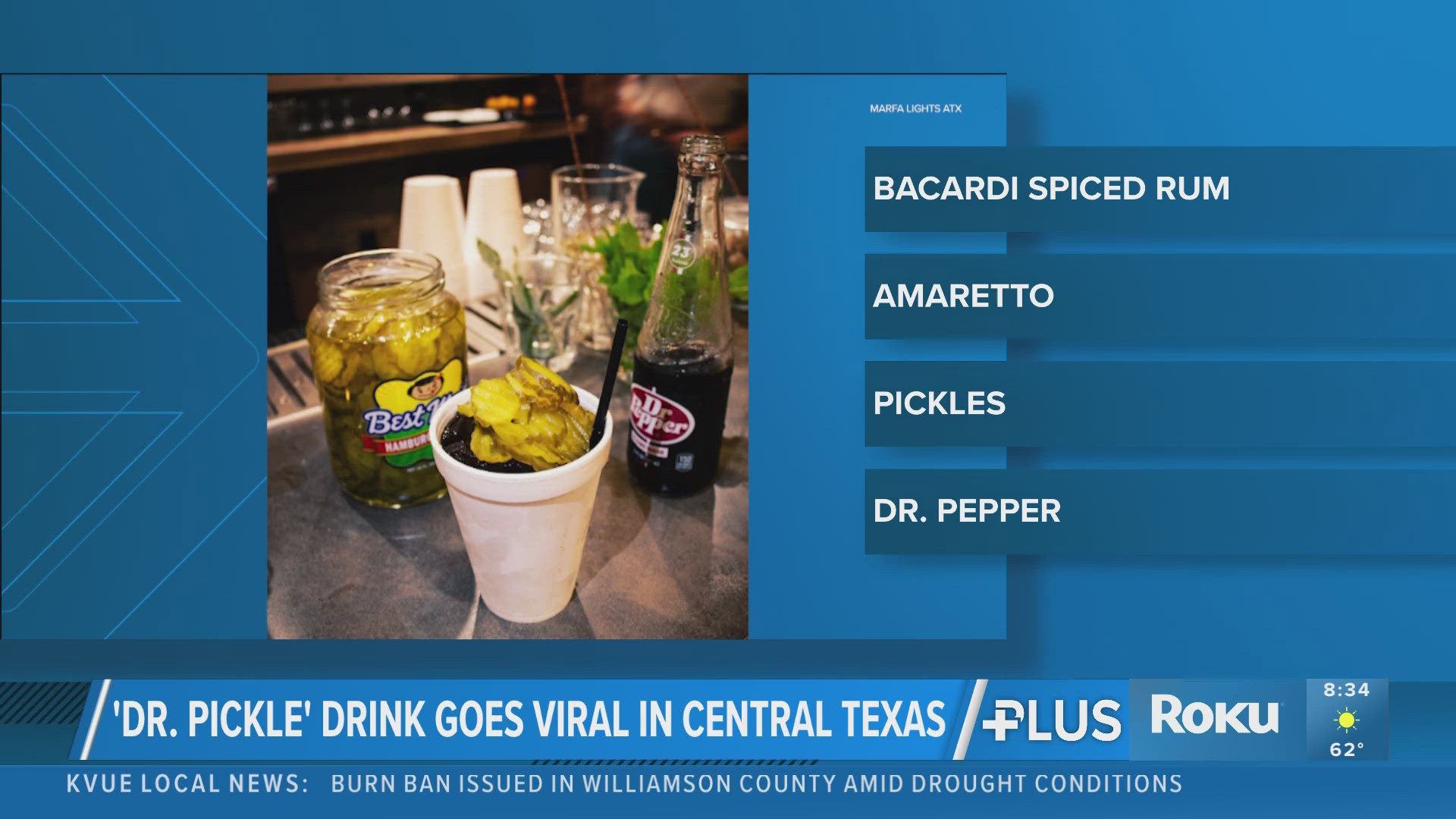 'Dr. Pickle' drink served at Austin bar gains social media attention ...