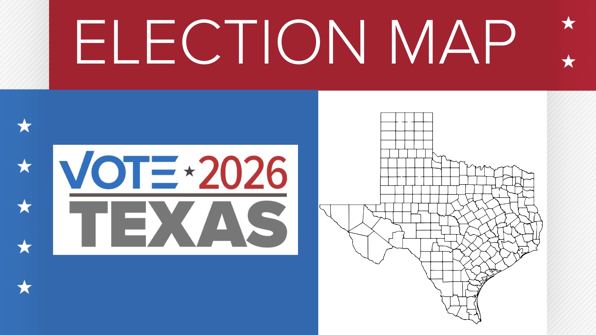 Live Election Results Map | Texas Primary Runoff Election | kvue.com