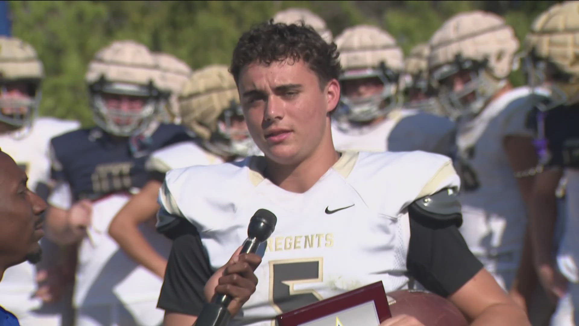Jack Devine, Regents football | Athlete of the Week | kvue.com