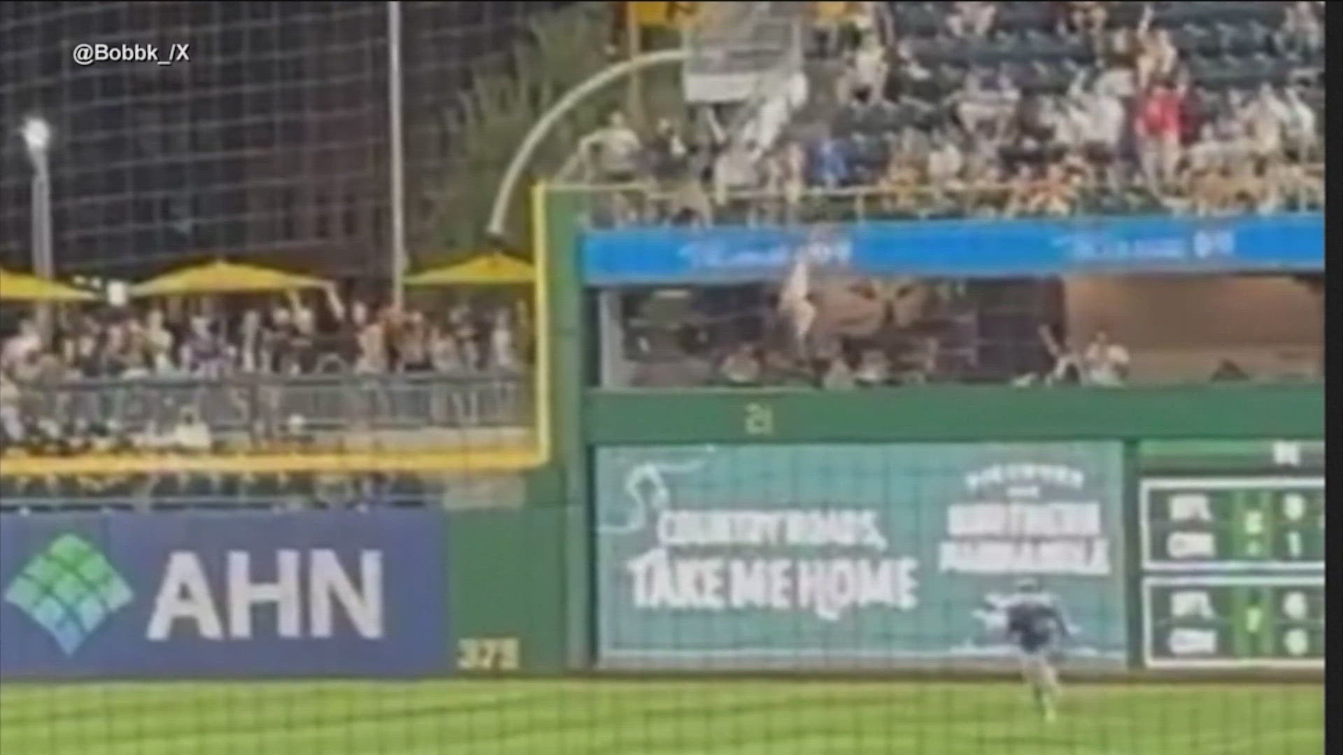 Fan falls from stands during Pittsburgh Pirates baseball game | kvue.com