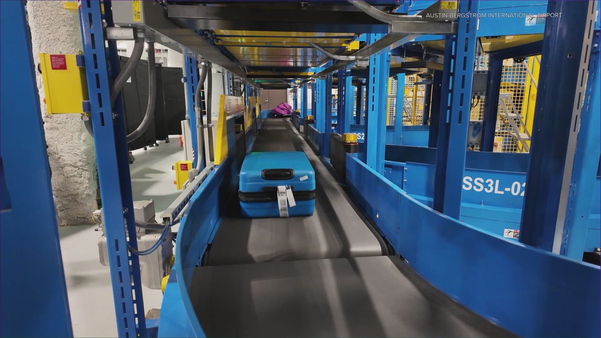 Austin airport shares behind-the-scenes look at new baggage handling ...