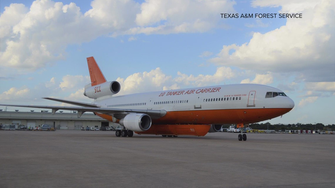 Austin Airtanker Base opens to assist with wildfire activity across ...