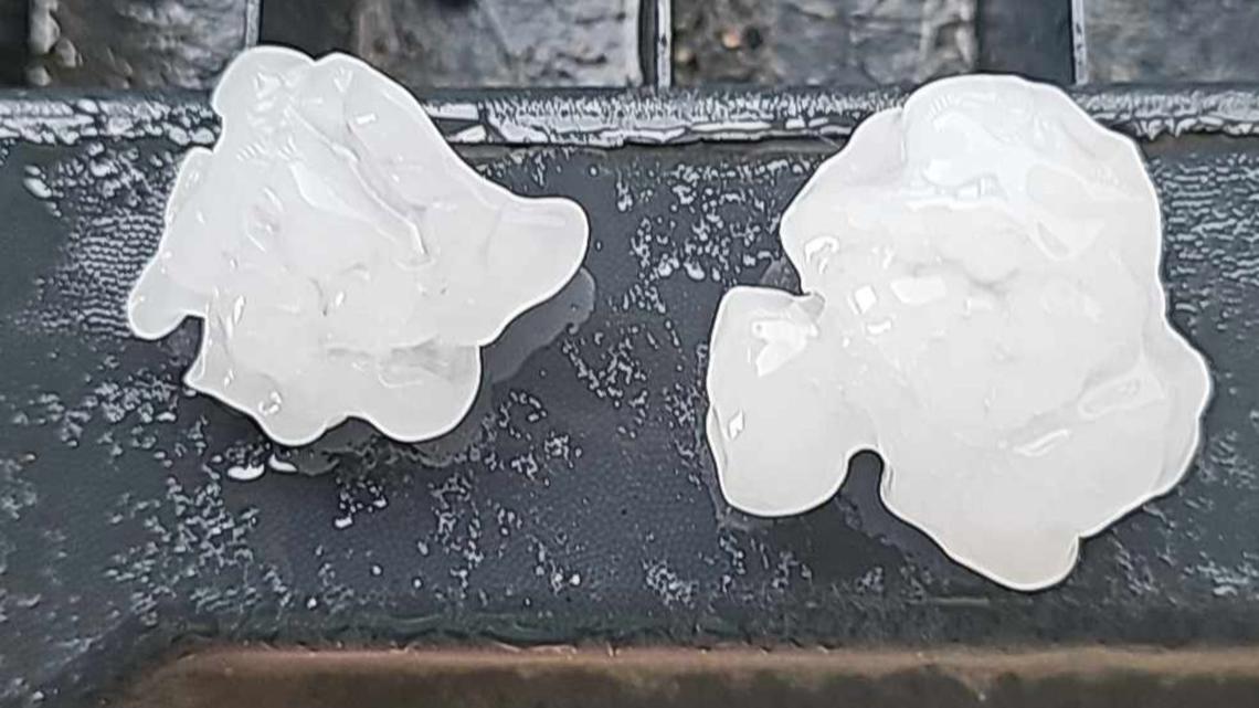 PHOTOS: Large hail falls across Central Texas | kvue.com