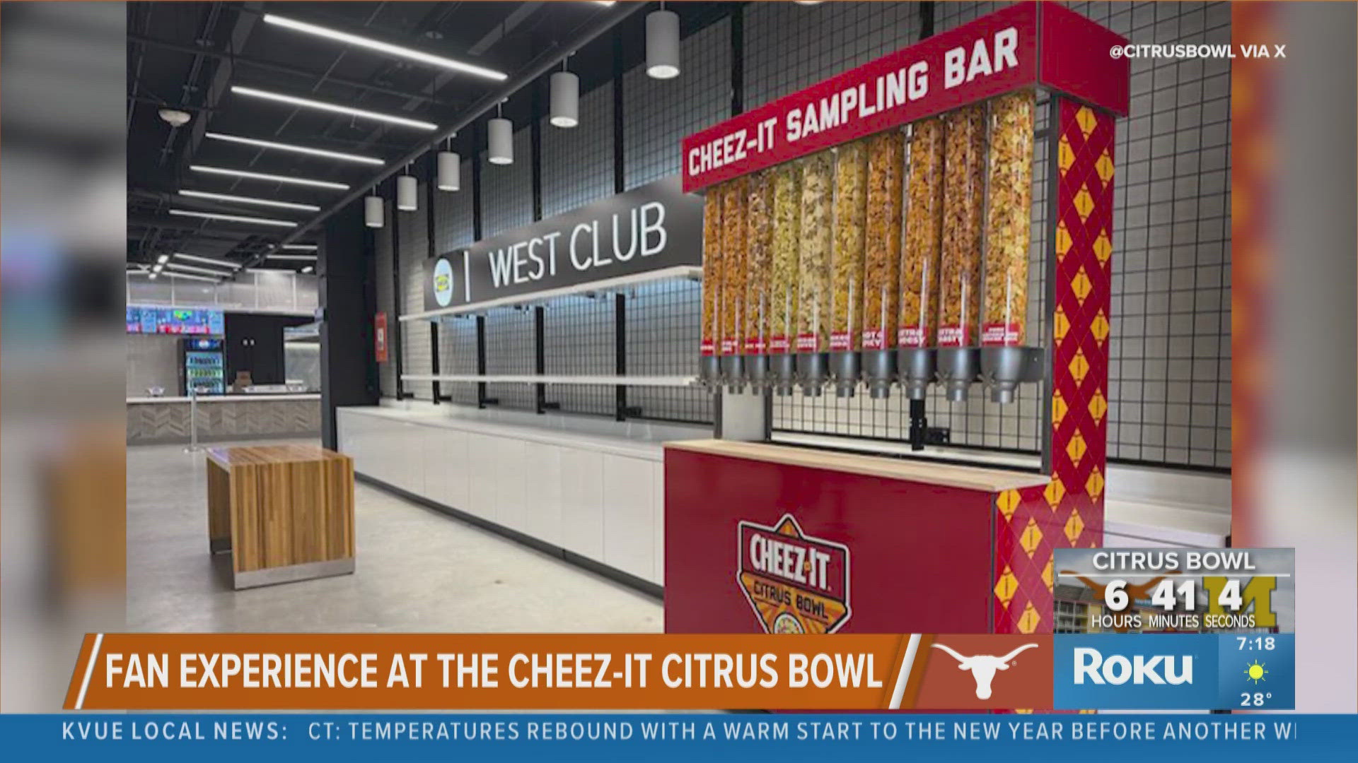 Fans can try different flavors of Cheez-It's at Cheez-It Citrus Bowl ...