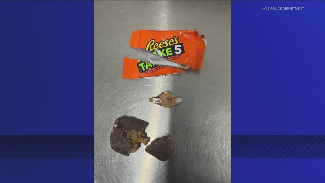 Razor blade reportedly found in candy in Kyle | kvue.com
