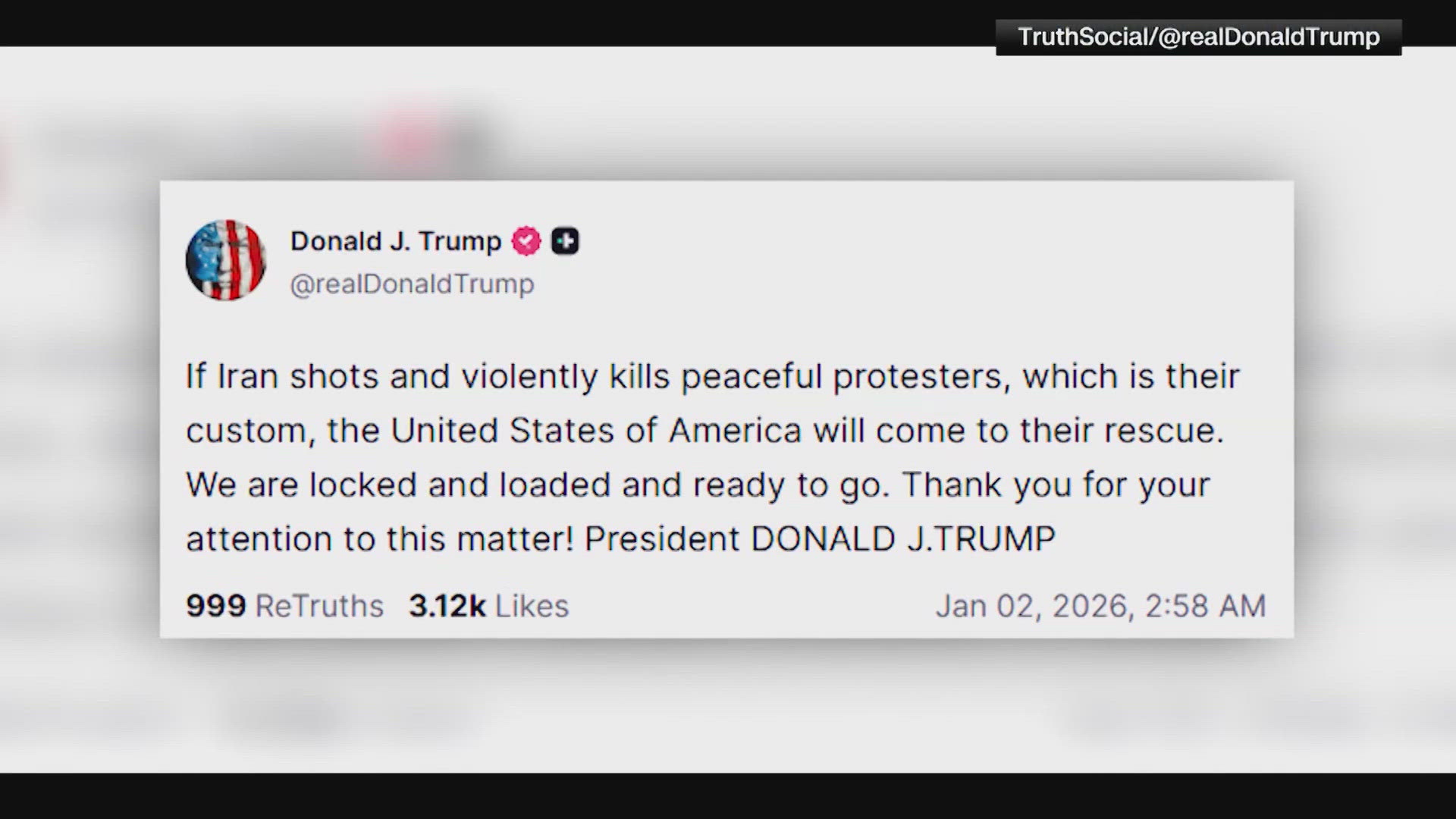 President Trump and top Iranian officials exchange threats over ...