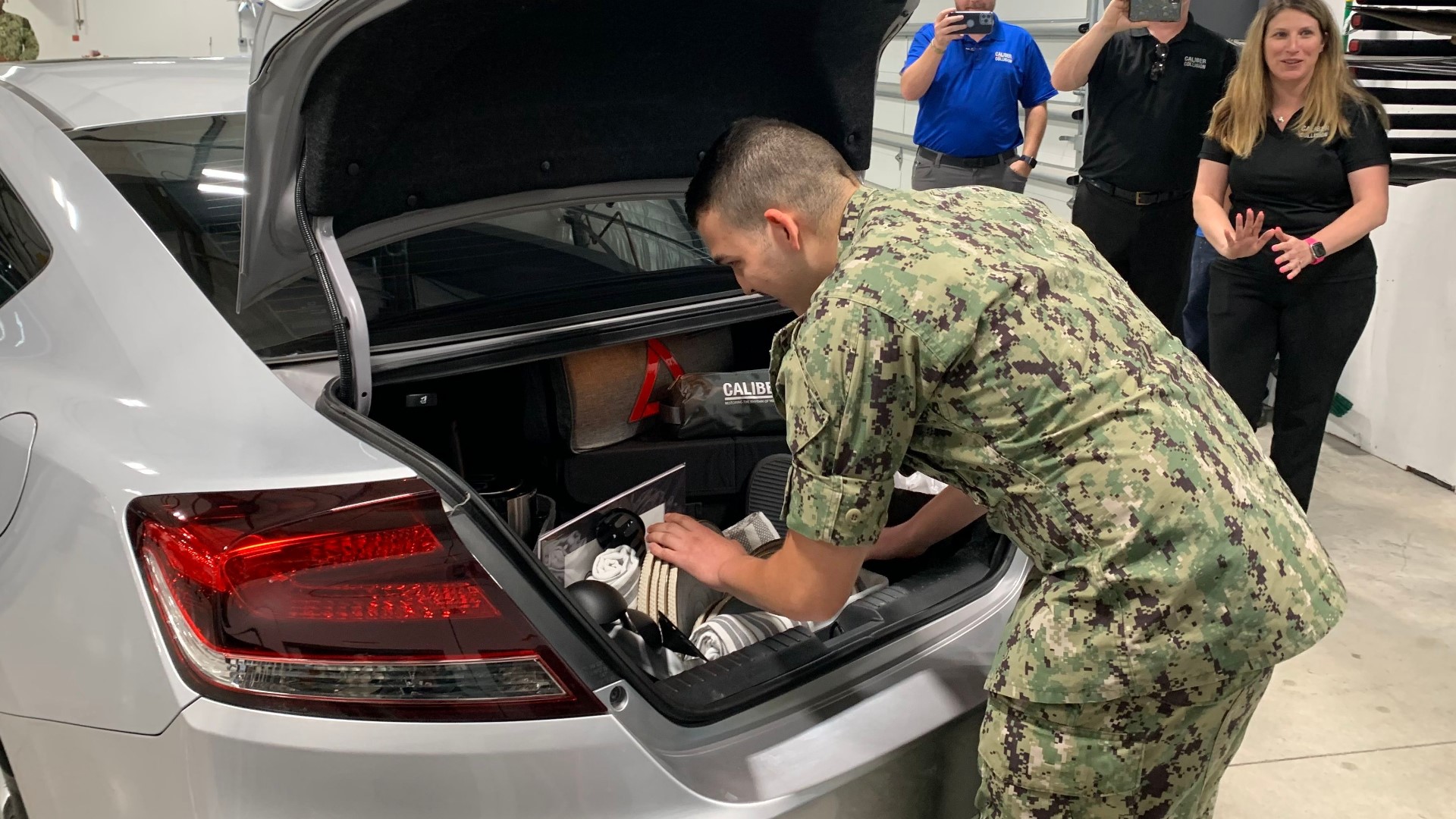 Austin Navy sailor is gifted a refurbished car | kvue.com