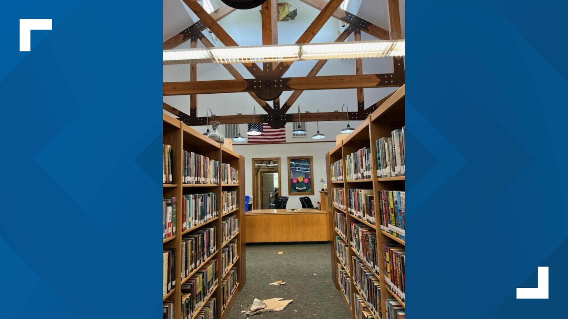 Drippings Springs Community Library damaged in lightning strike | kvue.com