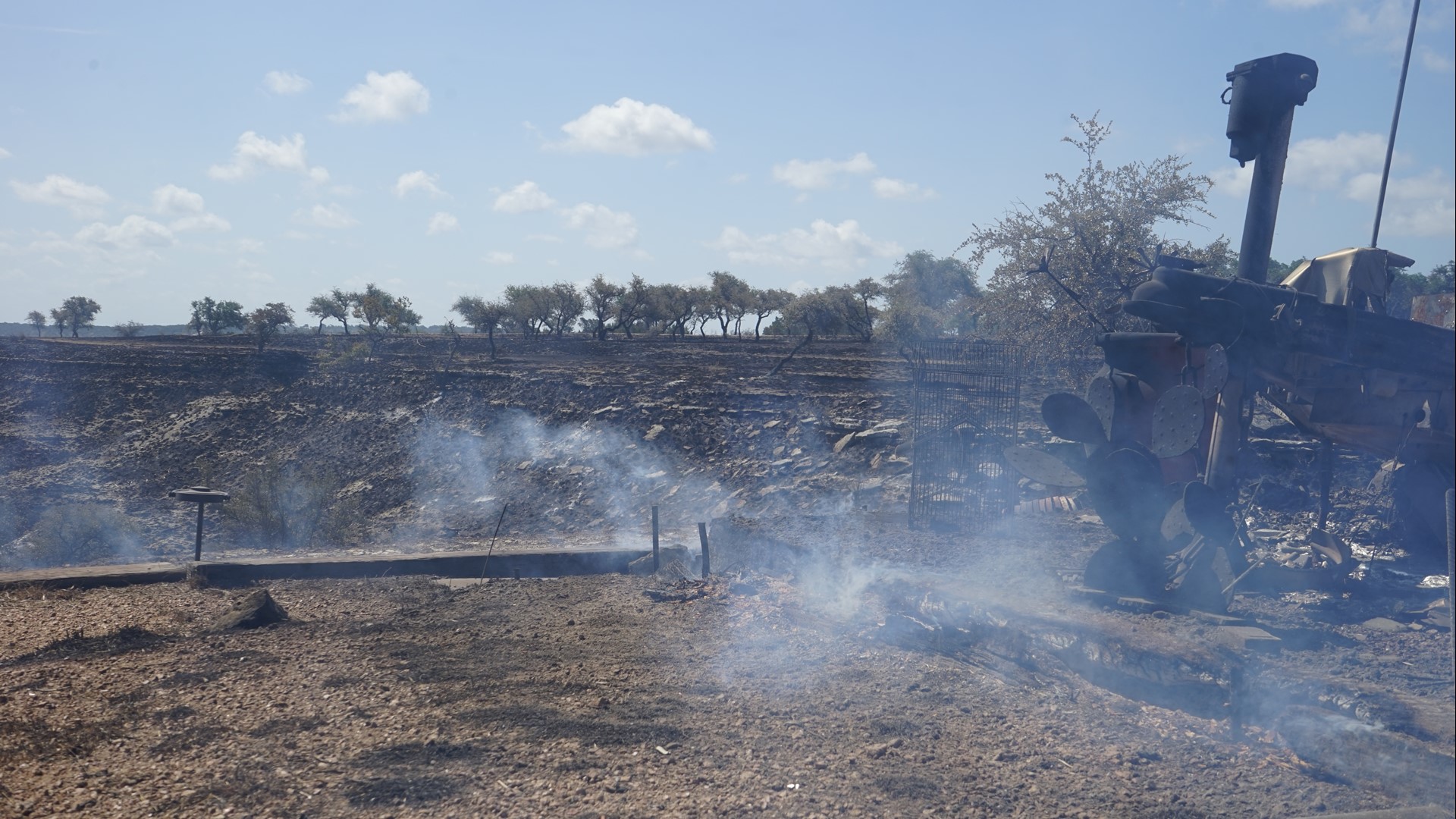 Three large wildfires around Central Texas nearly 100% contained | kvue.com