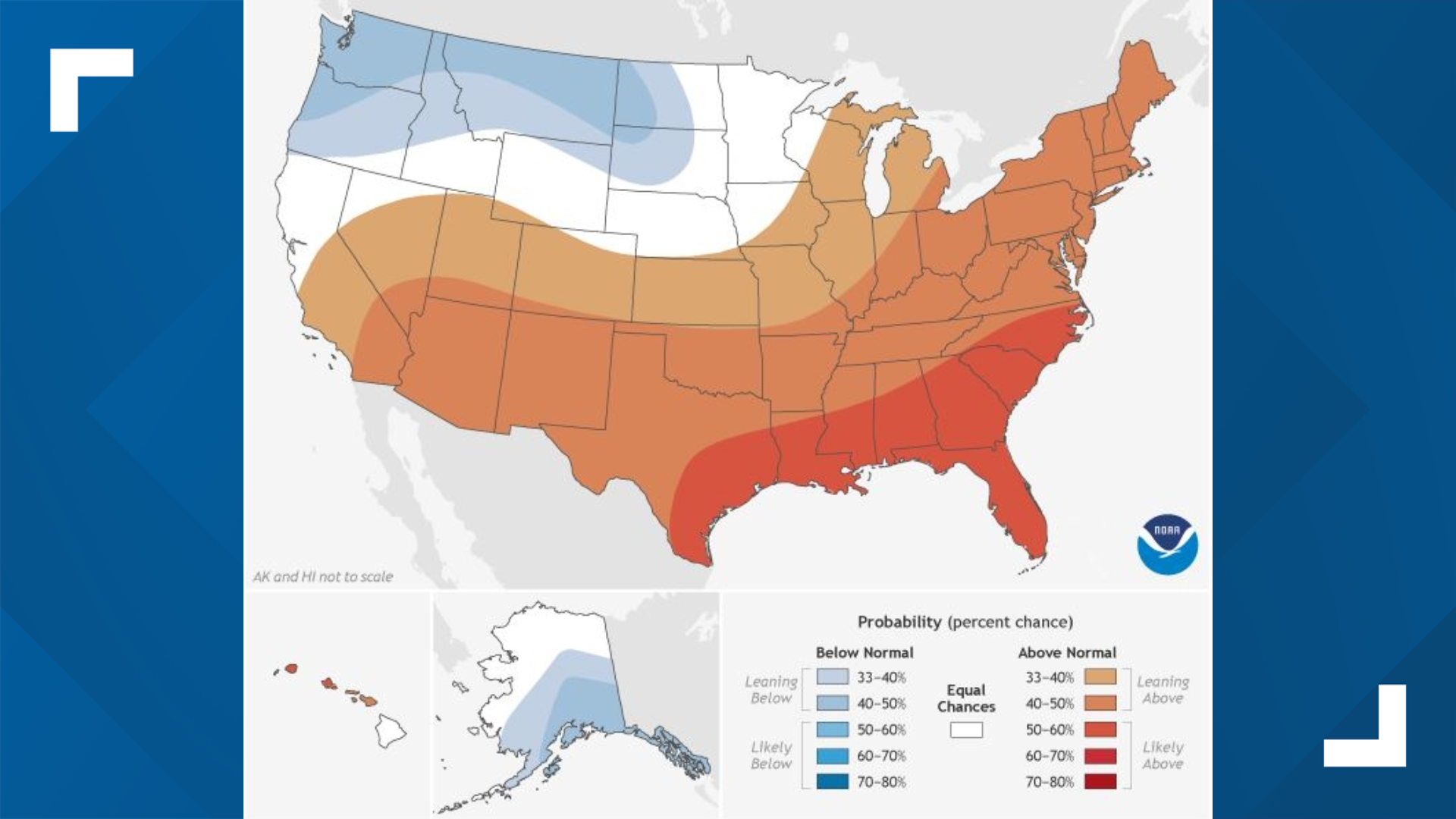 NOAA 2021 Winter Outlook calls for drier and 'warmer-than-normal ...