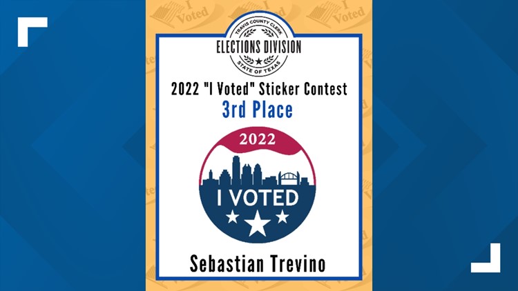 New 'I Voted' sticker selected for Travis County voters | kvue.com