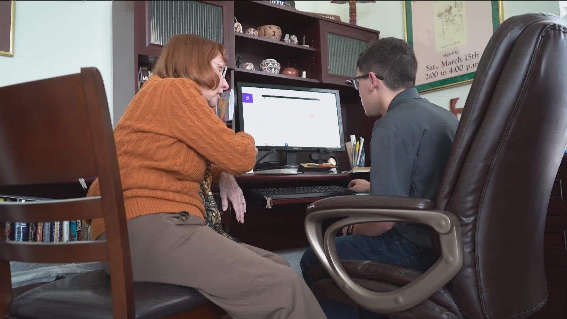 Austin-area teen helps the most vulnerable tackle technology | kvue.com