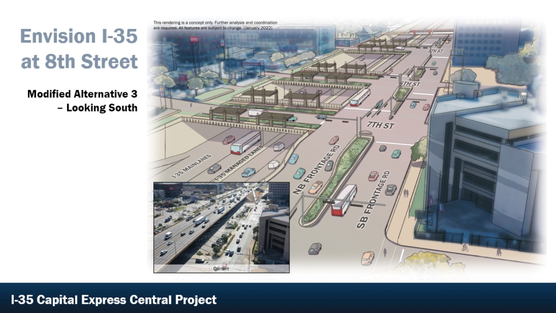 TxDOT shares updates to I-35 expansion plans with additional safety ...