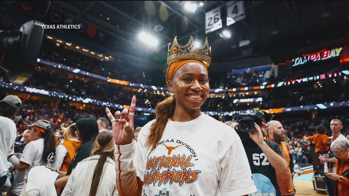 Asjia O'Neal shows heart in back-to-back volleyball title run | kvue.com