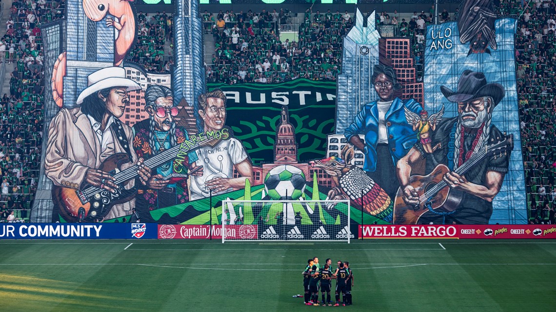 Austin FC home opener: Supports reveal Austin-themed TIFO | kvue.com