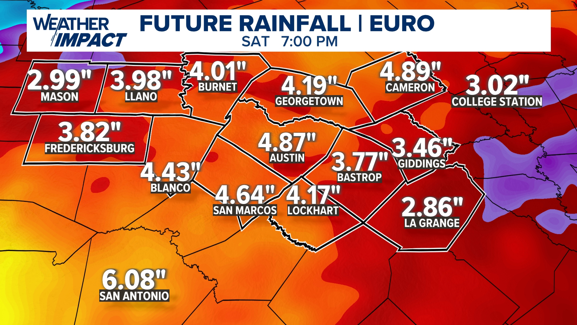 Hurricane Beryl: Rainfall totals could help drought in Texas | kvue.com