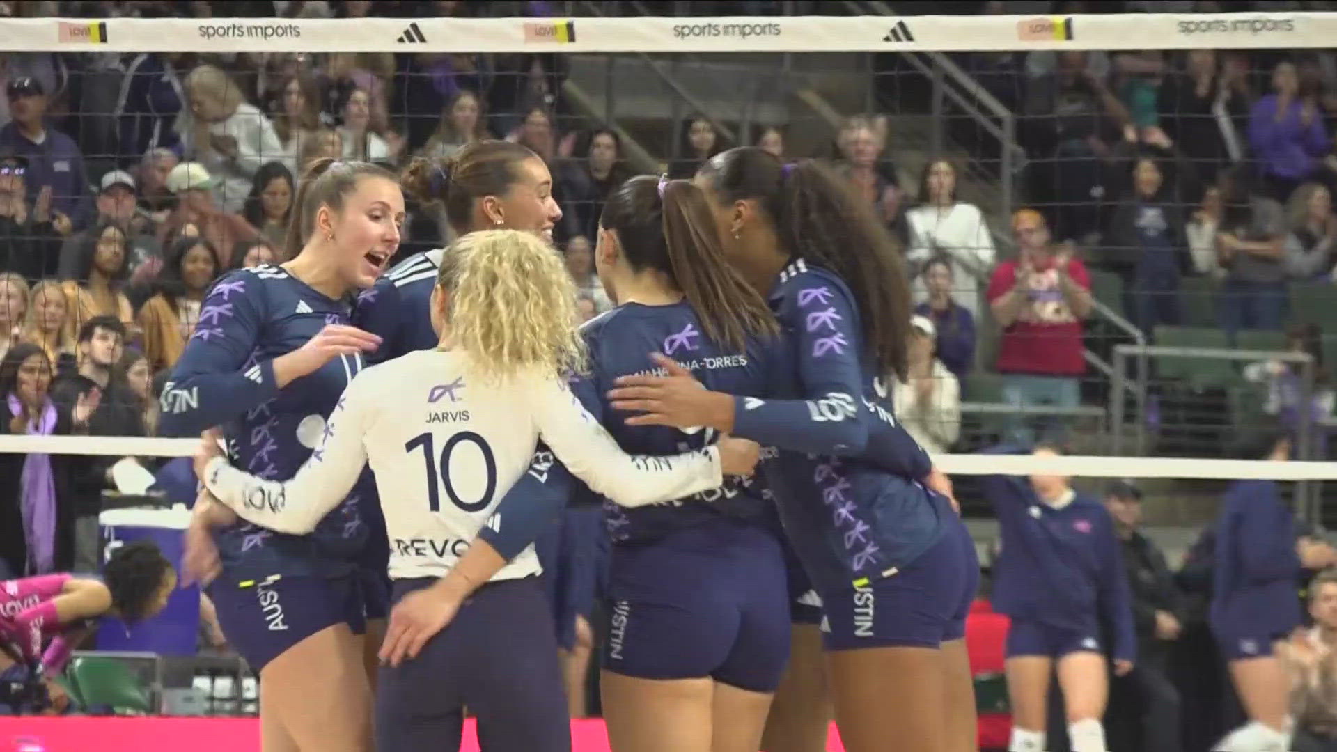 LOVB Austin hosts very first home volleyball game | kvue.com