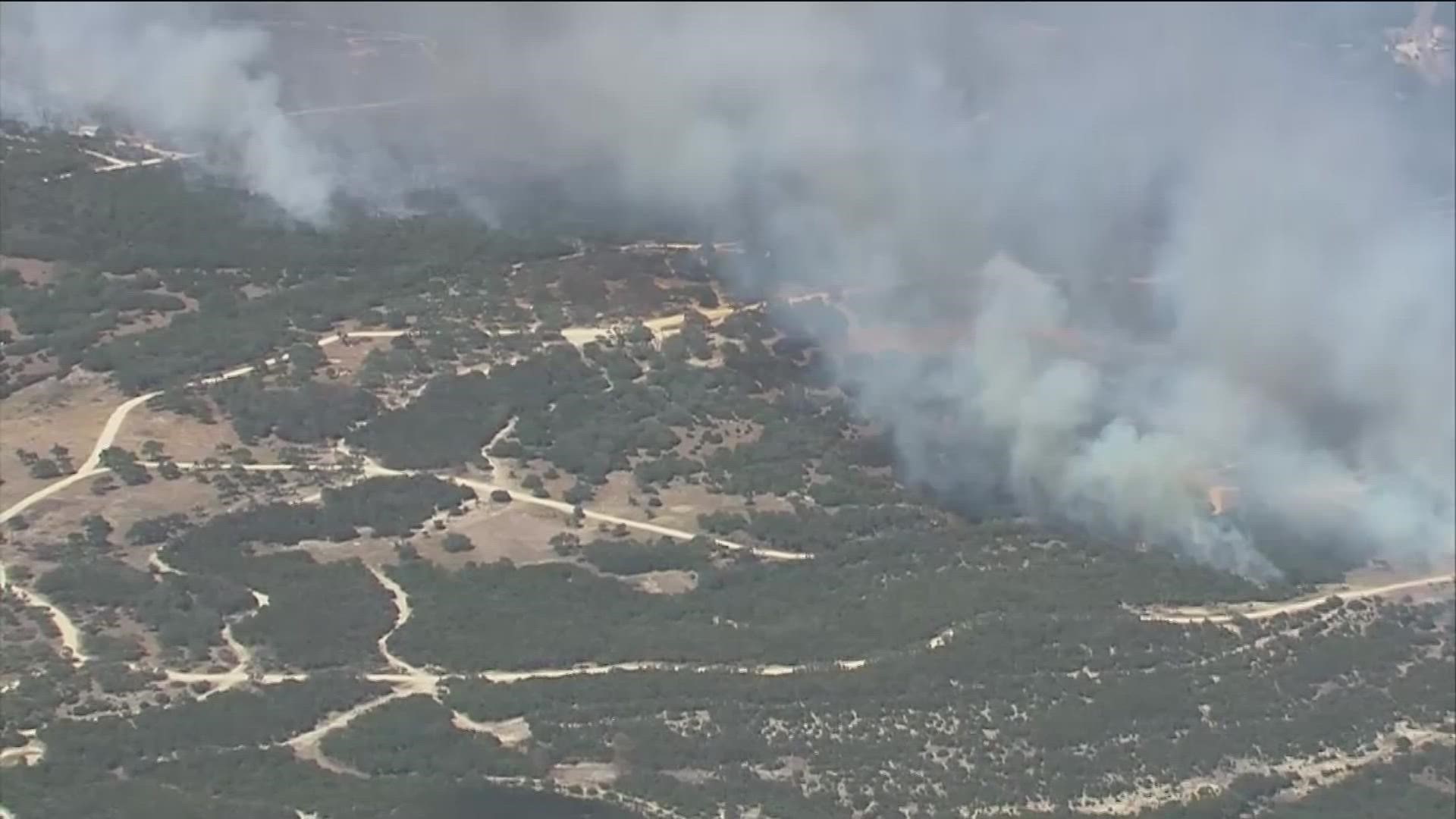 Multiple wildfires burning in Central Texas | kvue.com