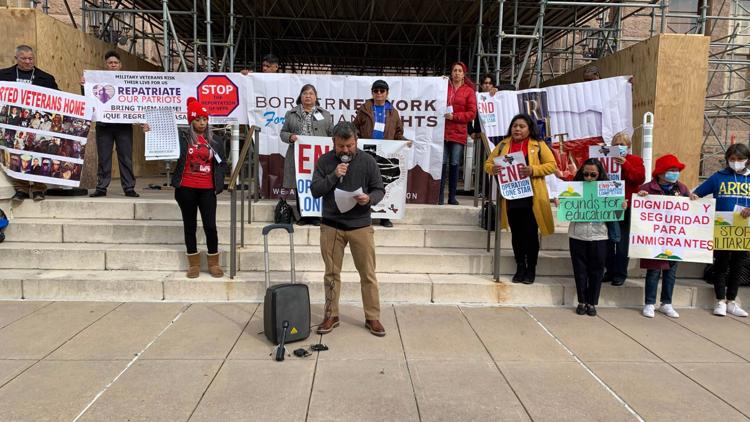 PHOTOS: Border advocates protest Operation Lone Star | kvue.com