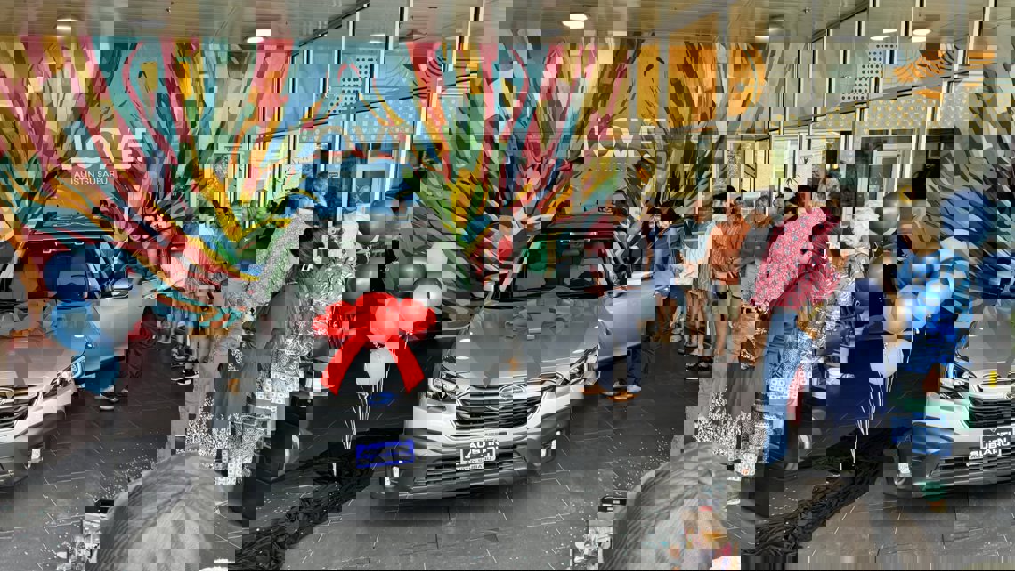 Austin teen surprised with new car from JKL Foundation, others | kvue.com