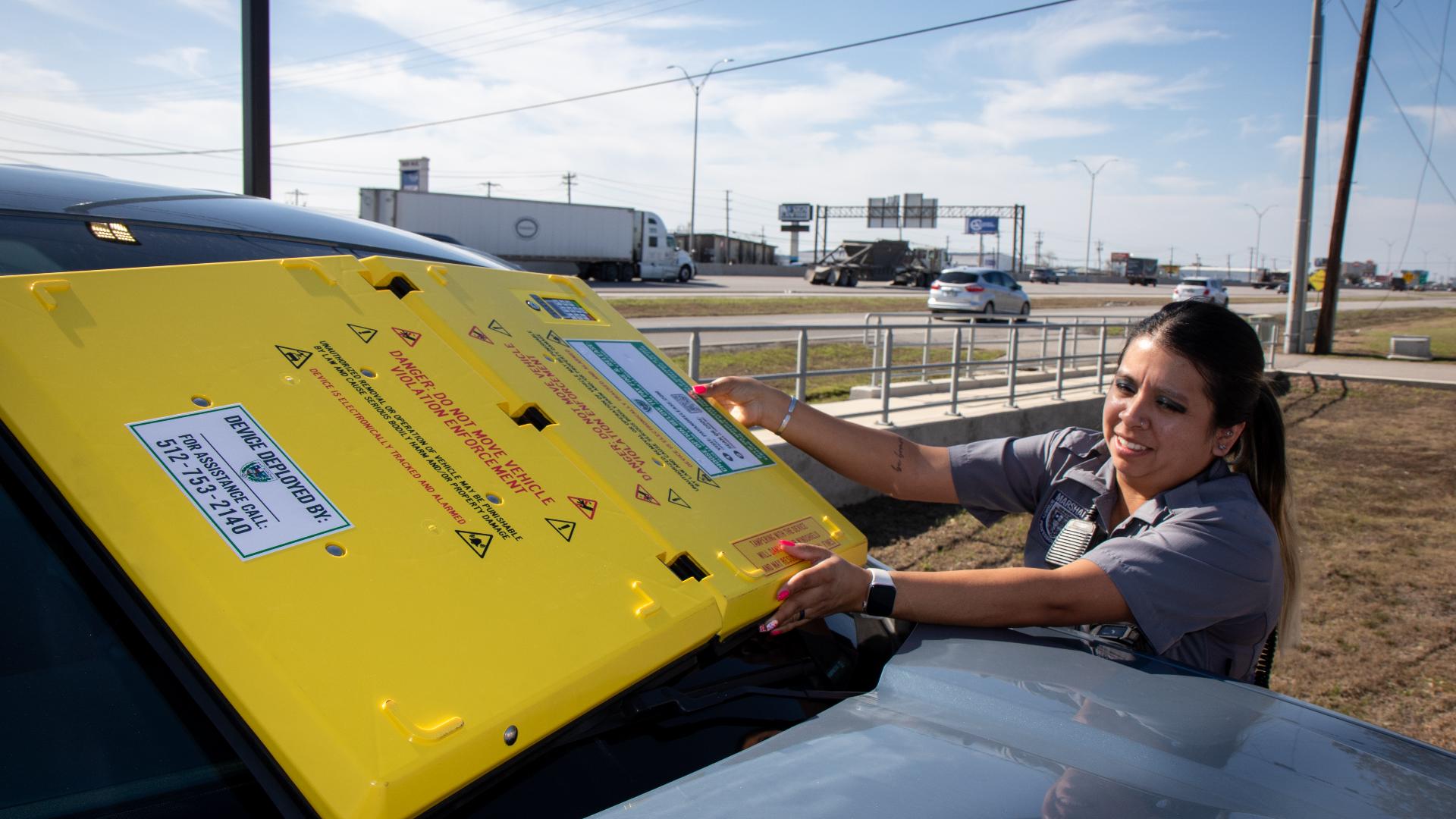 The Barnacle: San Marcos introduces device to curb unpaid parking fines ...